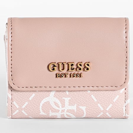 Guess - Portefeuille Femme Berta Rose - LaBoutiqueOfficielle.com