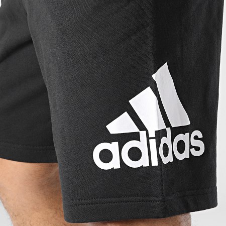 Adidas Sportswear - Short Jogging IC9401 Noir - LaBoutiqueOfficielle.com