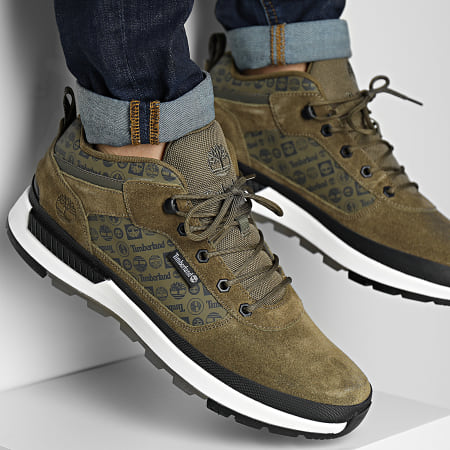 Timberland - Baskets Field Trekker Low A2A2A Olive Nubuck ...