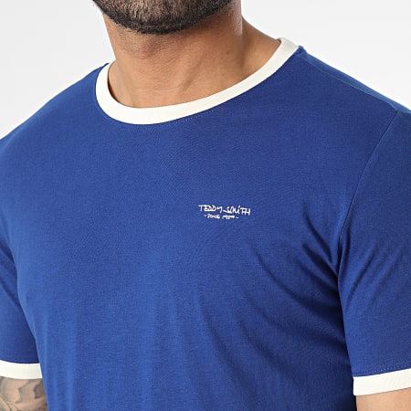 Teddy Smith - Tee Shirt 11010860D Bleu - LaBoutiqueOfficielle.com