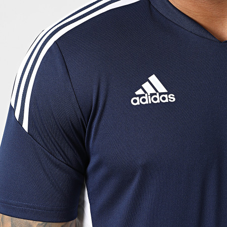 Adidas Sportswear - Tee Shirt A Bandes HA6291 Bleu Marine ...