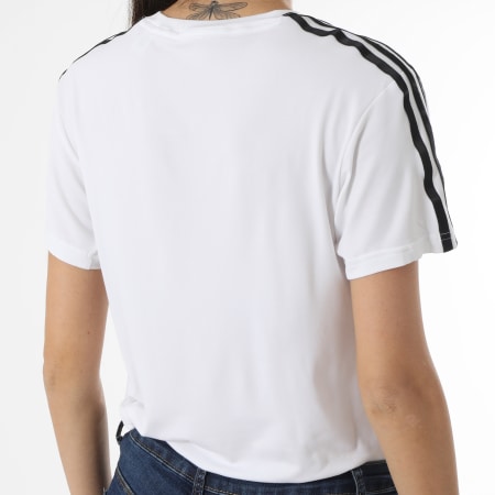 Adidas Sportswear - Tee Shirt Femme IC5040 Blanc - LaBoutiqueOfficielle.com