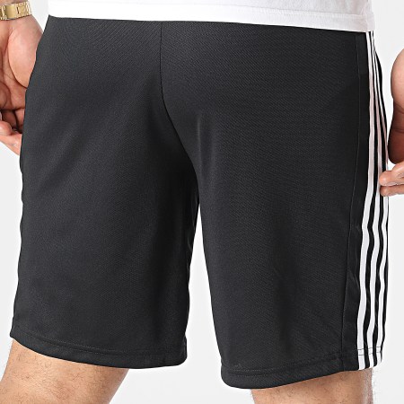 Adidas Sportswear - Short Jogging A Bandes IB8243 Noir ...