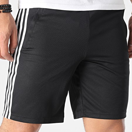 Adidas Sportswear - Short Jogging A Bandes IB8243 Noir ...
