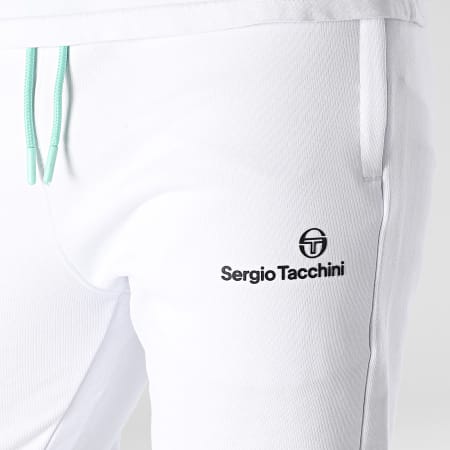Sergio Tacchini - Pantalon Jogging Hope 40135 Blanc ...