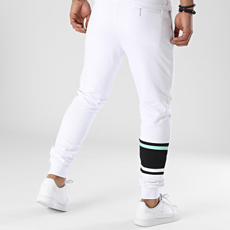Sergio Tacchini - Pantalon Jogging Hope 40135 Blanc ...