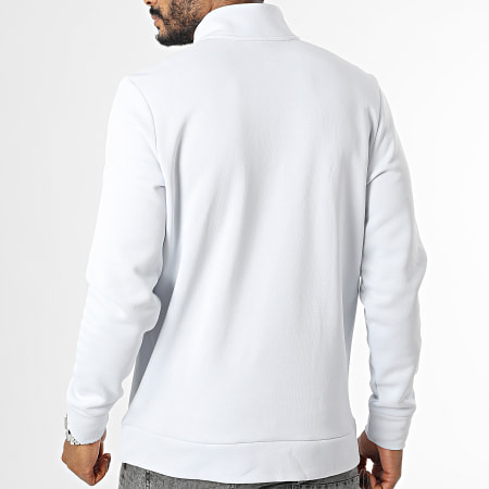 Under Armour - Sweat Col Zippé Fleece 1373358 Bleu Ciel ...