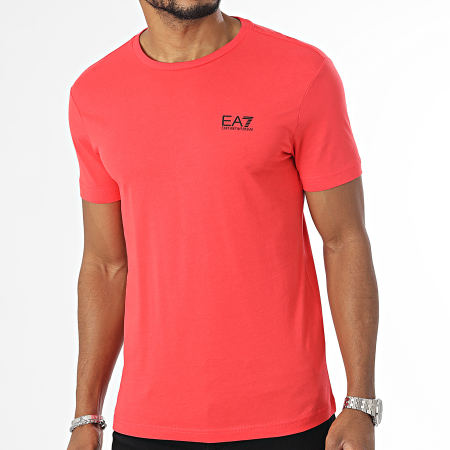 EA7 Emporio Armani - Tee Shirt 8NPT51-PJM9Z Rouge - LaBoutiqueOfficielle.com