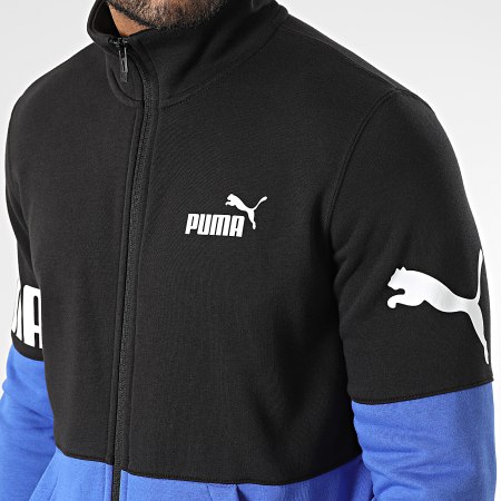 Puma - Ensemble De Survetement 673310 Noir Bleu - LaBoutiqueOfficielle.com