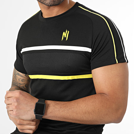 NI by Ninho - Tee Shirt Diamond TS-017 Noir - LaBoutiqueOfficielle.com
