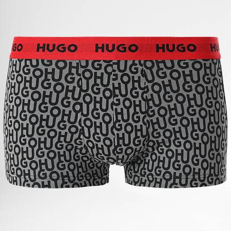 HUGO - Lot De 3 Boxers 50480170 Noir Gris - LaBoutiqueOfficielle.com