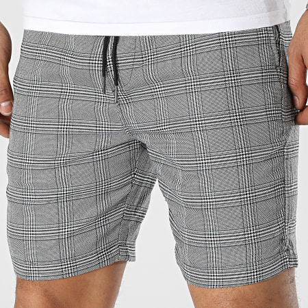 Classic Series - Short Jogging A Carreaux Spencer Gris ...