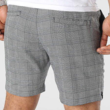 Classic Series - Short Jogging A Carreaux Spencer Gris ...