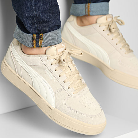 Puma - Baskets Caven Suede 391939 Granola Frosted Ivory ...