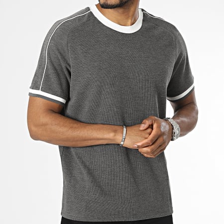 Frilivin - Tee Shirt Gris Anthracite - LaBoutiqueOfficielle.com