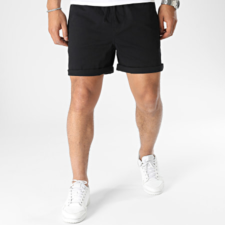 Jack And Jones - Short Chino Jeff Jogger 12187488 Noir ...