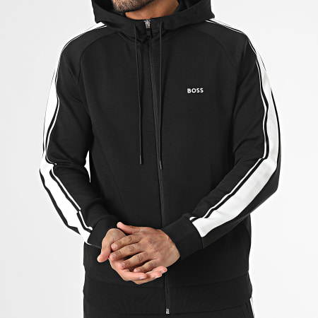 BOSS - Ensemble De Survetement A Bandes 50497185 Noir ...