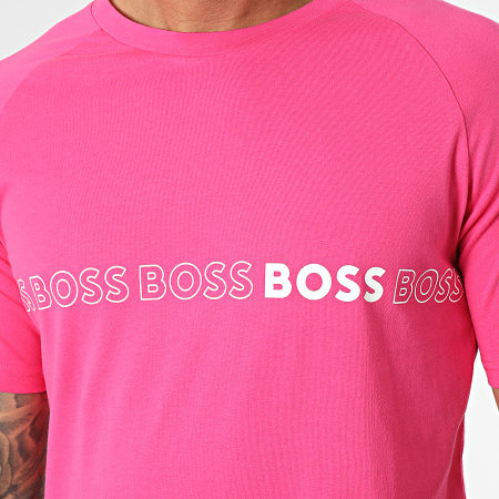 BOSS - Tee Shirt 50491696 Rose Fushia - LaBoutiqueOfficielle.com