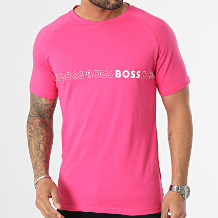 BOSS - Tee Shirt 50491696 Rose Fushia - LaBoutiqueOfficielle.com