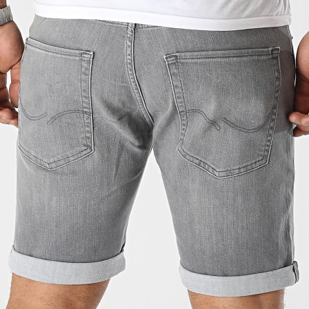 Jack And Jones - Short Jean Rick Original Gris - LaBoutiqueOfficielle.com
