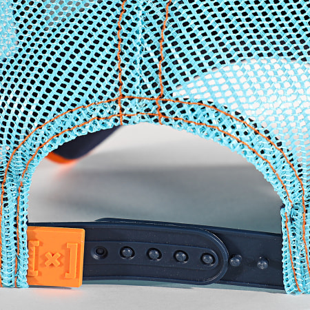 Capslab - Gorra Goku Trucker Azul Marino Naranja - Ryses