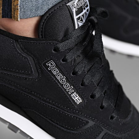 Reebok - Classic Leather HQ7141 Core Black Footwear White Sneakers - Ryses