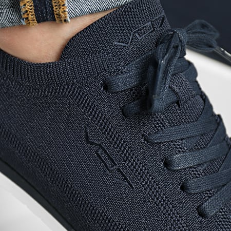 VO7 - Baskets Yacht Knit Navy - LaBoutiqueOfficielle.com