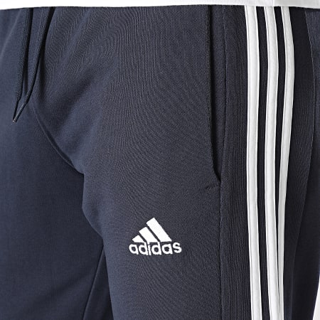 Adidas Sportswear - Pantalon Jogging A Bandes 3 Stripes IC9406 Bleu ...