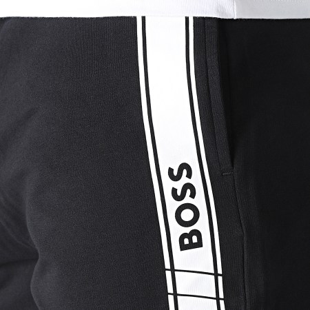 BOSS - Short Jogging A Bande Authentic 50496771 Noir ...
