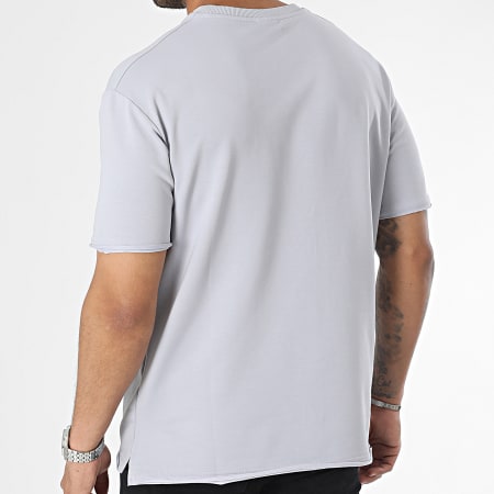 KZR - Tee Shirt Gris Clair - LaBoutiqueOfficielle.com