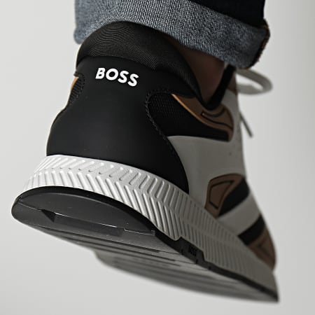 BOSS - Baskets Titanium Runner 50504961 Open Beige ...