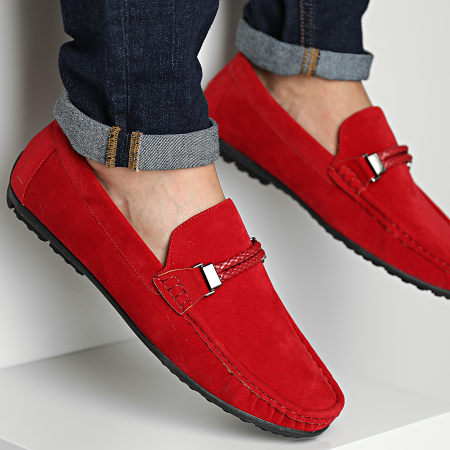 Classic Series - Mocassins Rouge - LaBoutiqueOfficielle.com