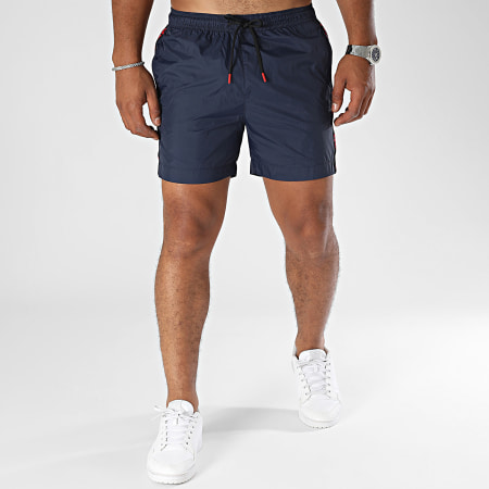 HUGO - Short De Bain FAB 50500973 Bleu Marine - LaBoutiqueOfficielle.com