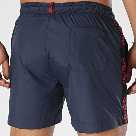 HUGO - Short De Bain FAB 50500973 Bleu Marine - LaBoutiqueOfficielle.com