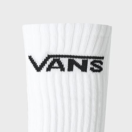Vans - Lot De 3 Paires De Chaussettes 00XSE Blanc ...