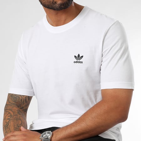 Adidas Originals - Tee Shirt Essential IM4540 Blanc ...