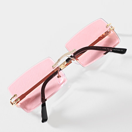 lunette rectangle violet