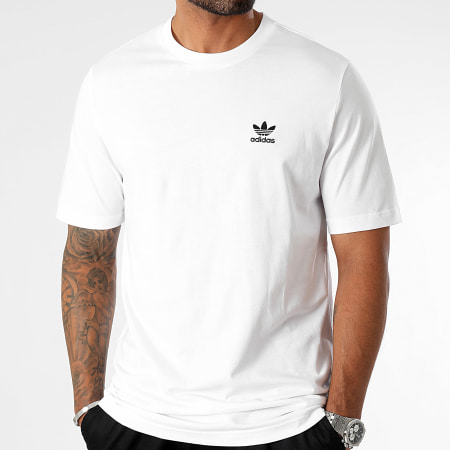 Adidas Originals - Tee Shirt Essential IA4872 Blanc ...