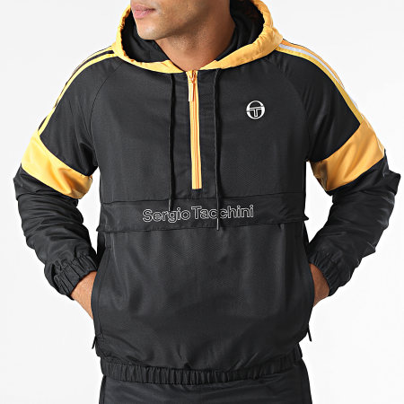 Sergio Tacchini - Ensemble De Survetement Cross Tracksuit 40325 Noir ...