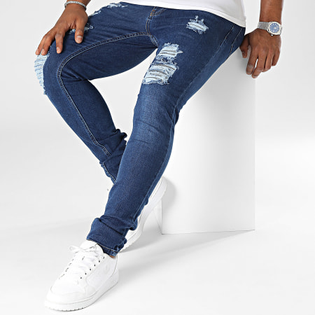 Armita - Jean Skinny Bleu Denim - LaBoutiqueOfficielle.com