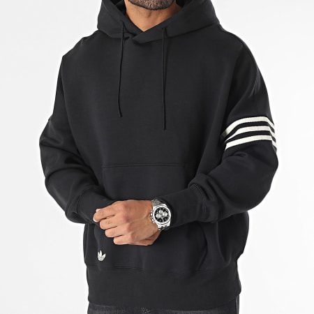 Adidas Originals - Sweat Capuche Oversize New C HM1871 Noir ...