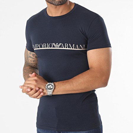 Emporio armani t shirt slim fit store