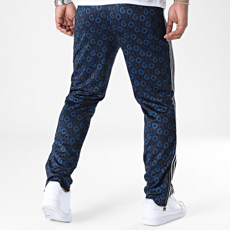 HUGO - Pantalon Jogging A Bandes Datalas 50493742 Bleu Marine ...