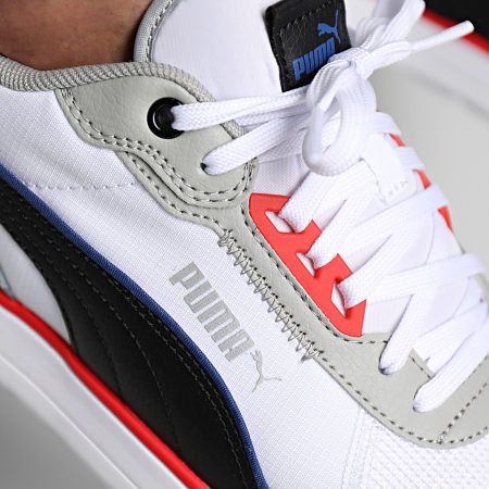 Puma - Baskets Puma R22 383462 White Black Gray Clyde Royal ...