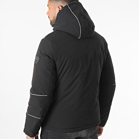 Kymaxx - Doudoune Capuche Noir - LaBoutiqueOfficielle.com