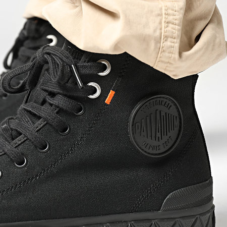 Palladium - Baskets Palla Ace CVS Mid 77015 Black Black ...