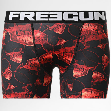 Freegun - Boxer X-Ray Skulls Noir - LaBoutiqueOfficielle.com