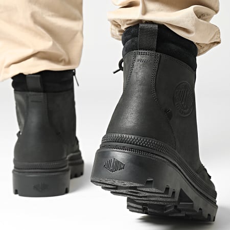 Palladium - Boots Pallatrooper Hiker Leather 08895 Black ...