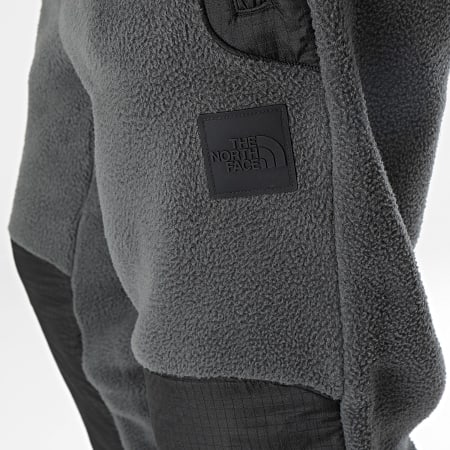 The North Face - Pantalon Jogging Polaire Fleeski A852K Gris Anthracite Noir ...