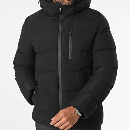 Classic Series - Doudoune Capuche Noir - LaBoutiqueOfficielle.com